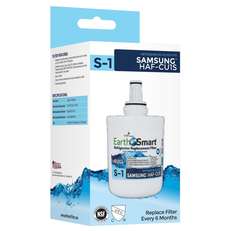 EarthSmart S-1 Refrigerator Replacement Filter HAFCU1 | RTF