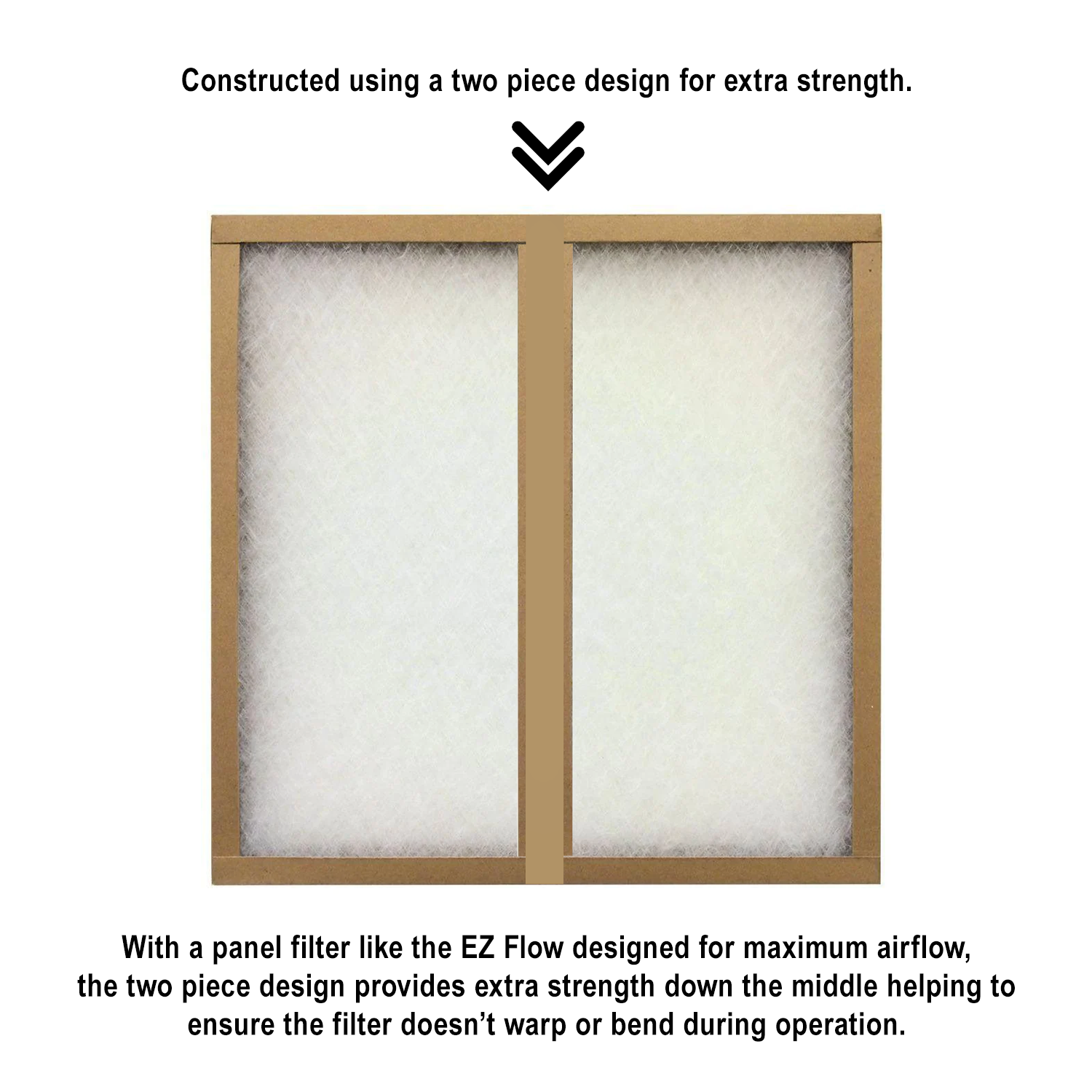 30x30x1 Flanders EZ Flow Filters 10055.013030